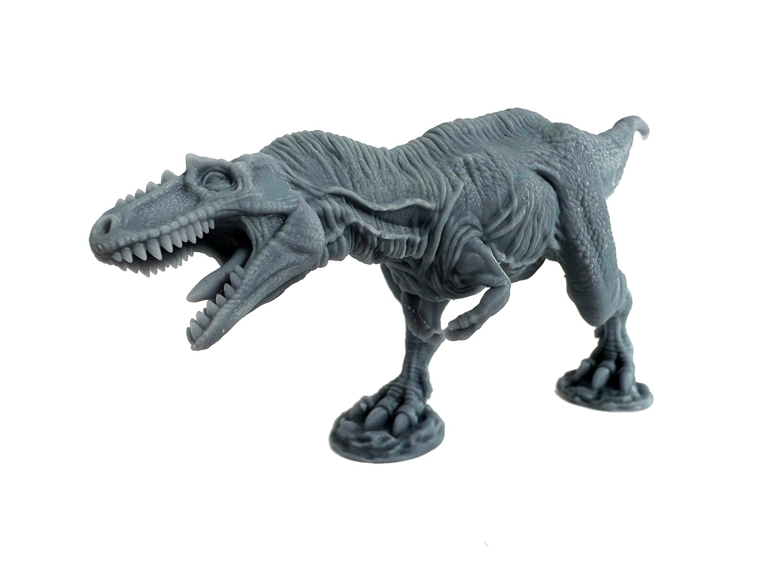 T-rex Dinosaur 3D Printed Resin Tyrannosaurus Rex Jurassic Miniature ...