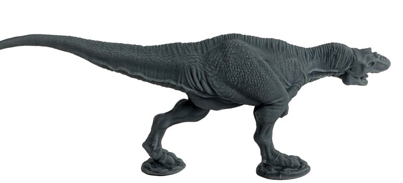 T-rex Dinosaur 3D Printed Resin Tyrannosaurus Rex Jurassic Miniature ...