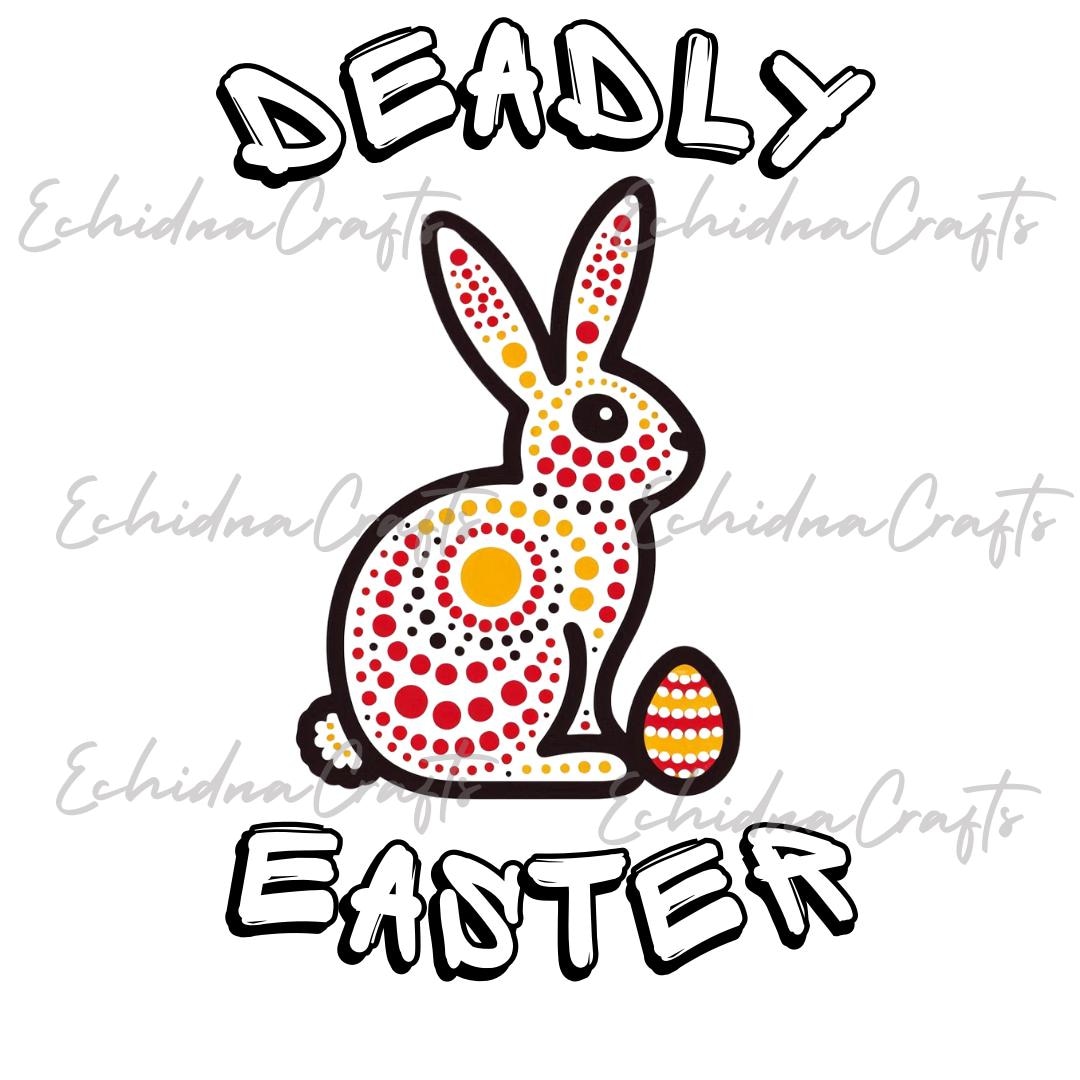 Deadly Easter - Aboriginal Dot Art Bunny Rabbit - Etsy