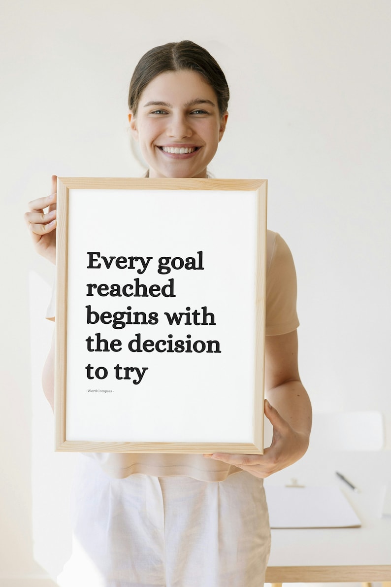 Digital Print, Mental Health Poster, Motivational Poster, Printable ...