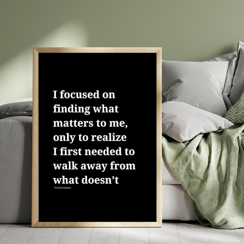 Digital Print, Mental Health Poster, Motivational Poster, Printable ...