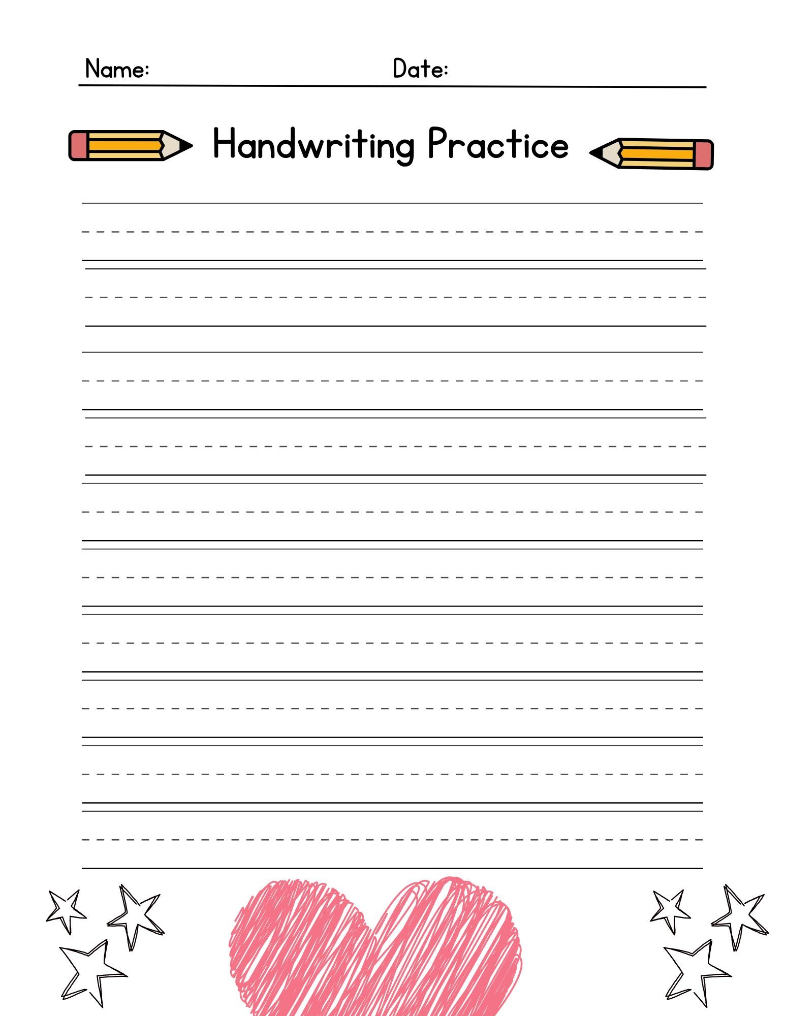 Lined Pages Kids Help Writing - Etsy