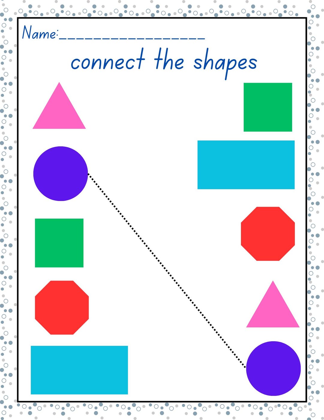 Matching Game for Kids Digital/printable - Etsy