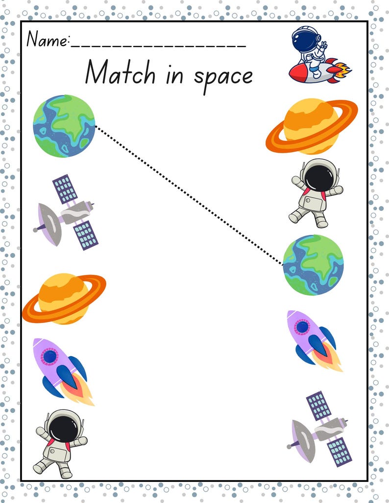 Matching Game for Kids Digital/printable - Etsy