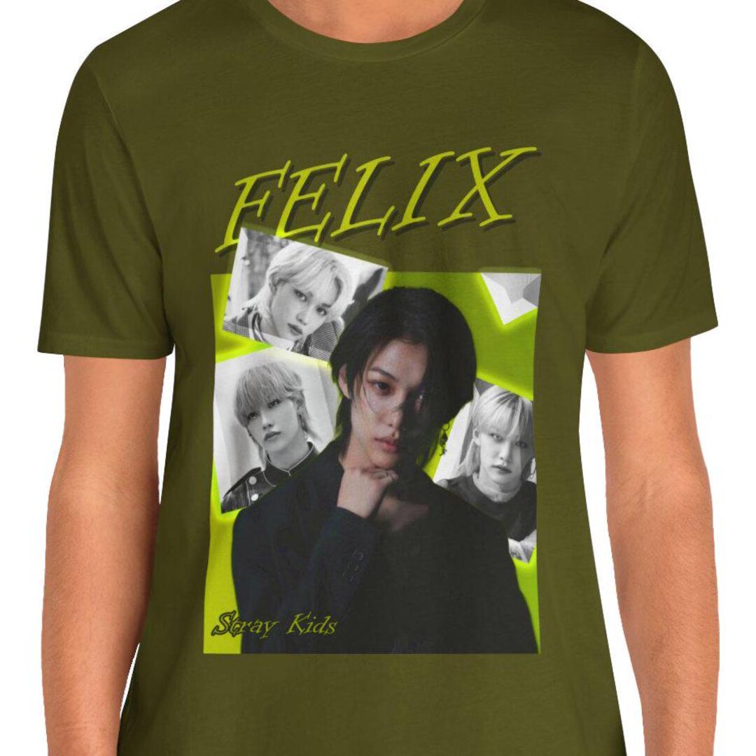 Felix Shirt, Jjam Stray Kids, Stray Kids Shirt, Kpop Shirt, Kpop Merch ...