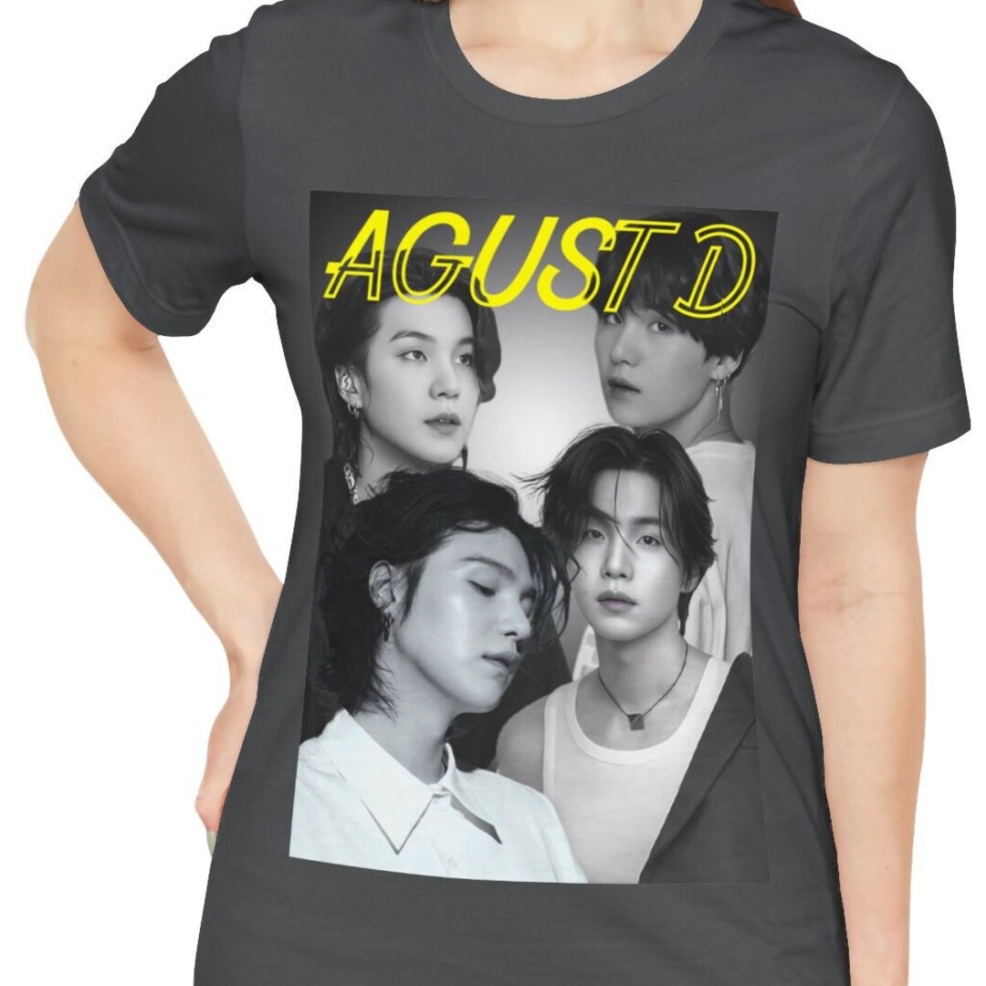 Agust D Shirt, Suga Shirt, BTS Shirt, Kpop Shirt, Fan Gift, Kpop Merch ...