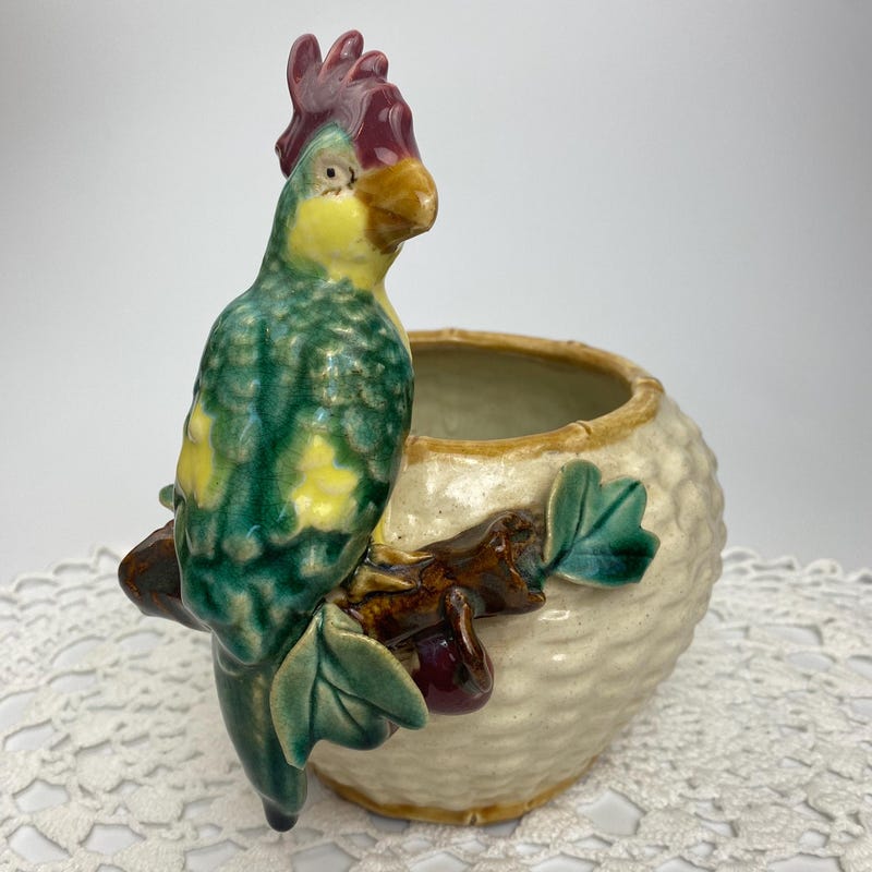 Parrot Planter - Etsy