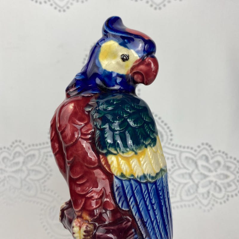Ceramic Parrot - Etsy
