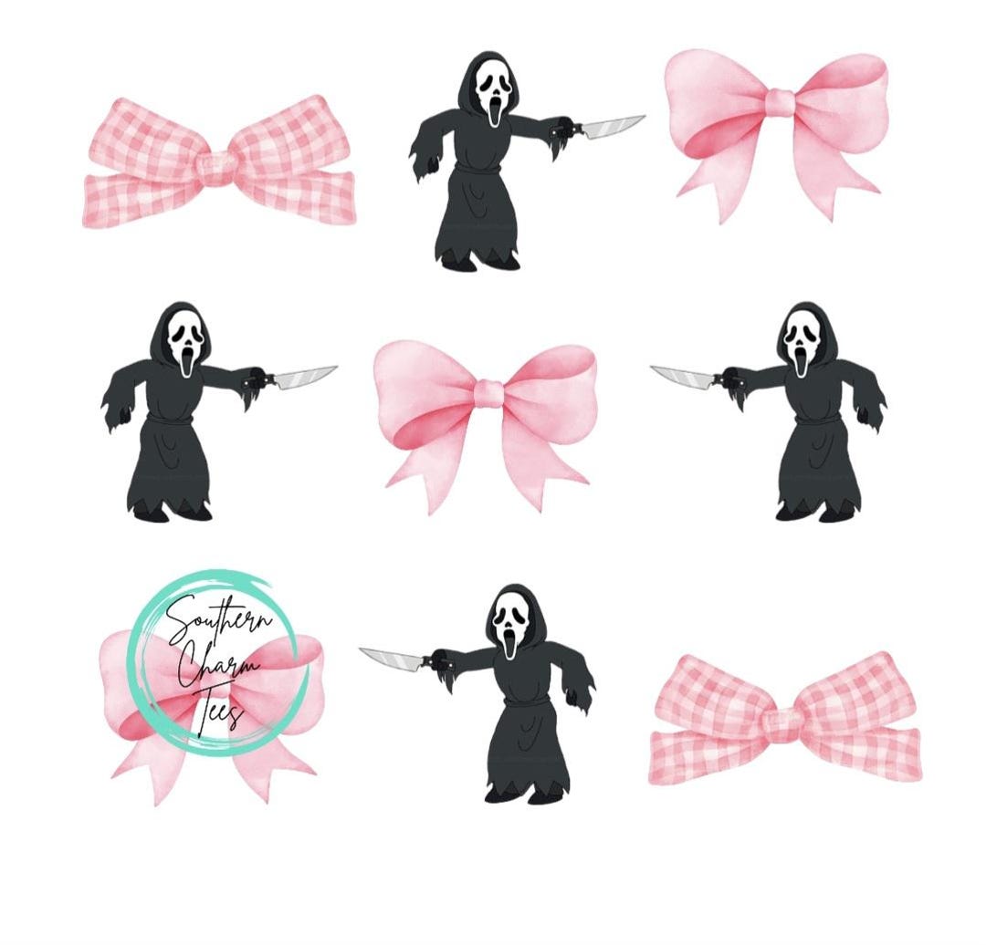 Ghostface Coquette Png - Etsy