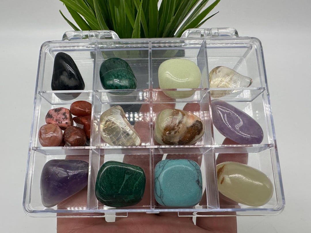 Wonderful GIFT Set Tumbled,gems,polished Stone,minerals,souvenir ...