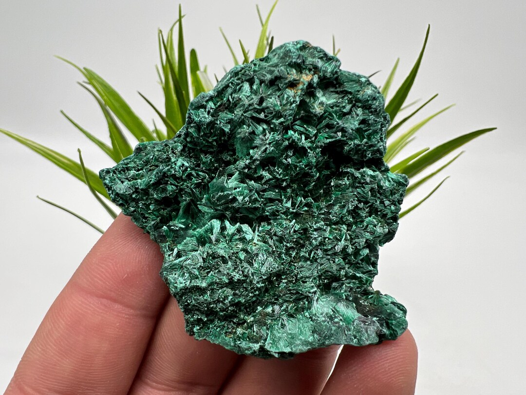 Moroccan Green Malachite on Matrix, Mineral Specimen - Etsy UK
