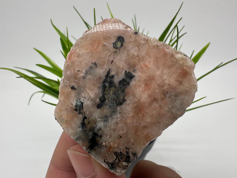 Polished Sunstone Slab, Chakra Stone, Mineral Specimen - Etsy