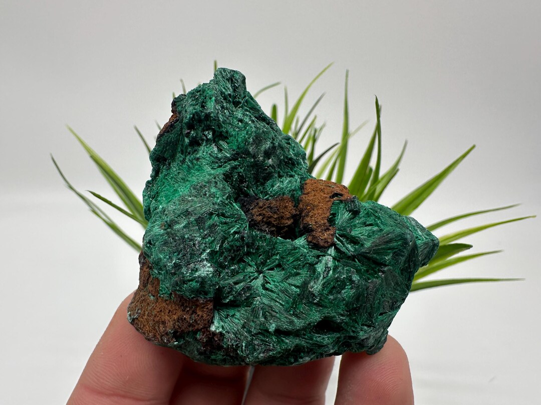 Green Malachite on Matrix, Morocco Mineral Specimen - Etsy