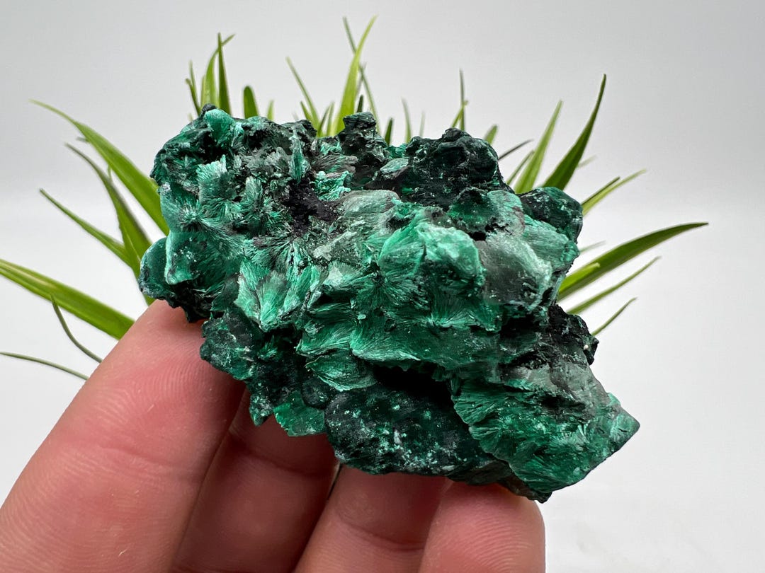 Green Malachite on Matrix, Moroccan Mineral Specimen - Etsy