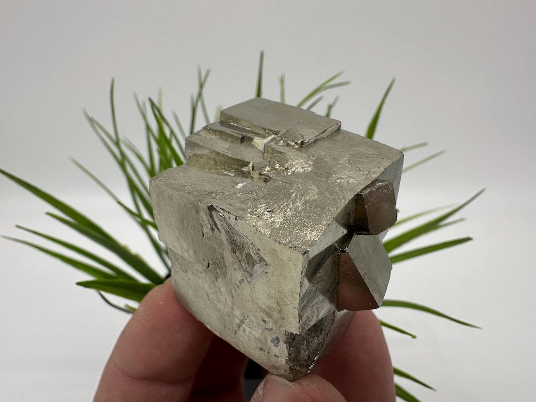 Large Pyrite Cube, Shiny Natural Mineral Specimen, Spain - Etsy Canada