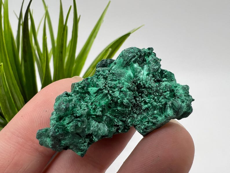 Moroccan Green Malachite on Matrix, Mineral Specimen - Etsy