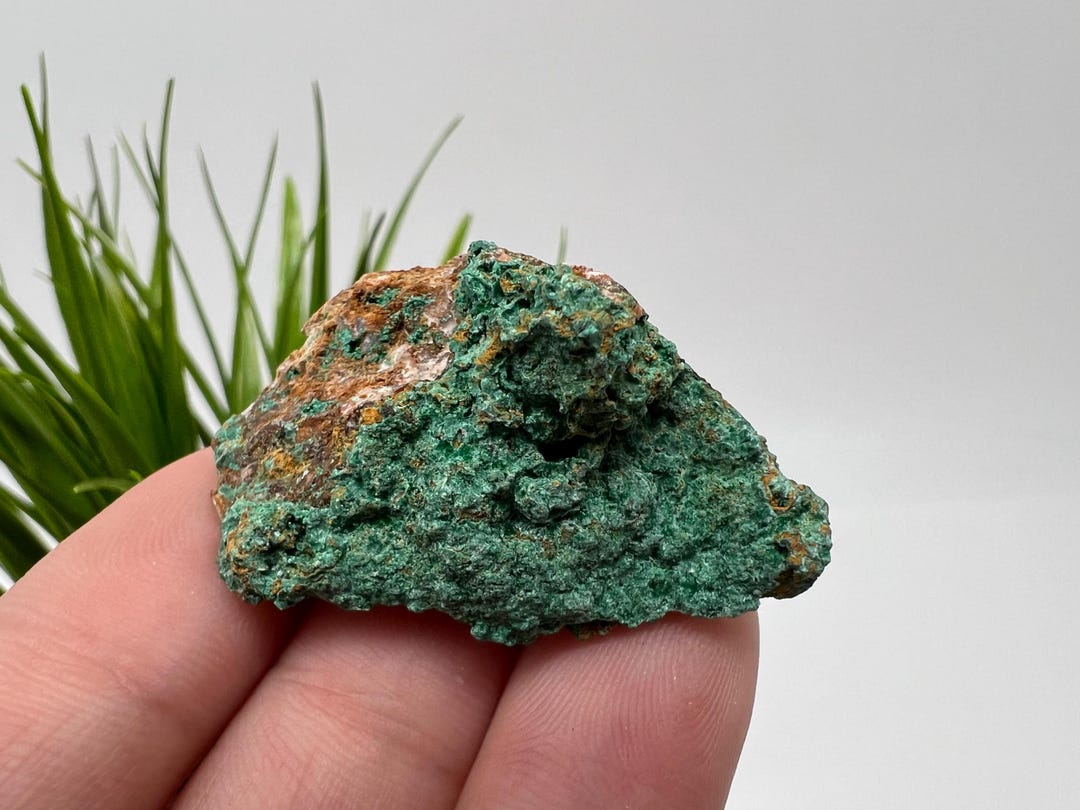 Green Malachite on Matrix, Moroccan Mineral Specimen - Etsy
