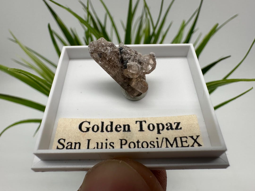 Beautiful Golden Topaz From Mexico,collection Piece Crystal,mineral ...