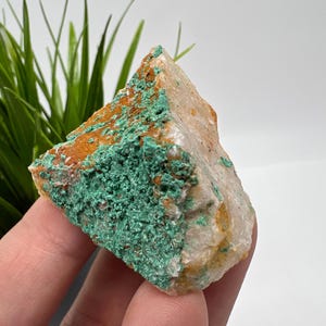 Green Malachite on Matrix, Moroccan Mineral Specimen - Etsy