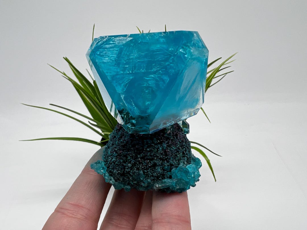 Exceptional Turquoise ALUNITE Aqua Crystal on Matrix UV Active,lab ...