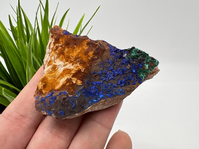 Moroccan Malachite on Matrix, Mineral Specimen - Etsy