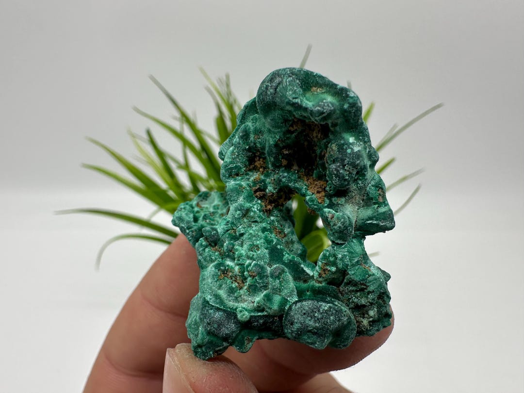 Green Malachite Mineral Specimen, Congo Crystals, Collection Minerals ...