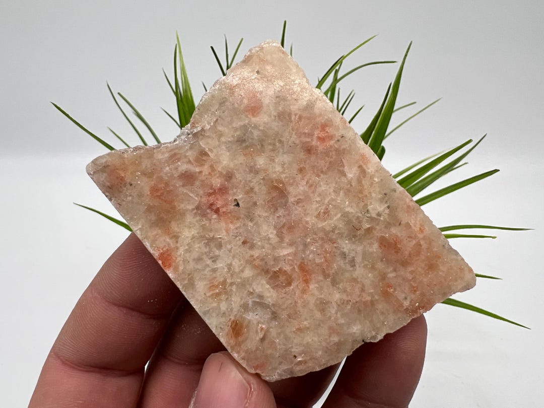 Polished Sunstone Slab, Chakra Stone, Mineral Specimen - Etsy