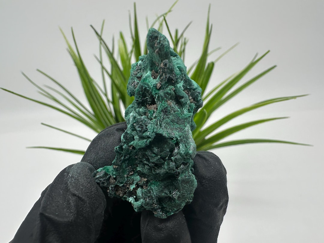 Stunning Green Malachite on Matrix,from Morocco,minerals,crystals ...