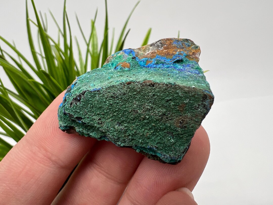 Moroccan Green Malachite on Matrix, Mineral Specimen - Etsy