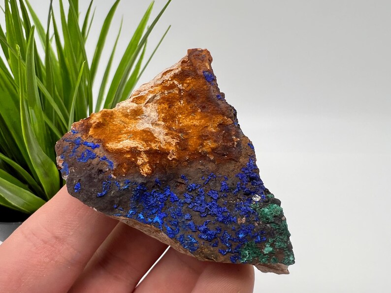 Moroccan Malachite on Matrix, Mineral Specimen - Etsy