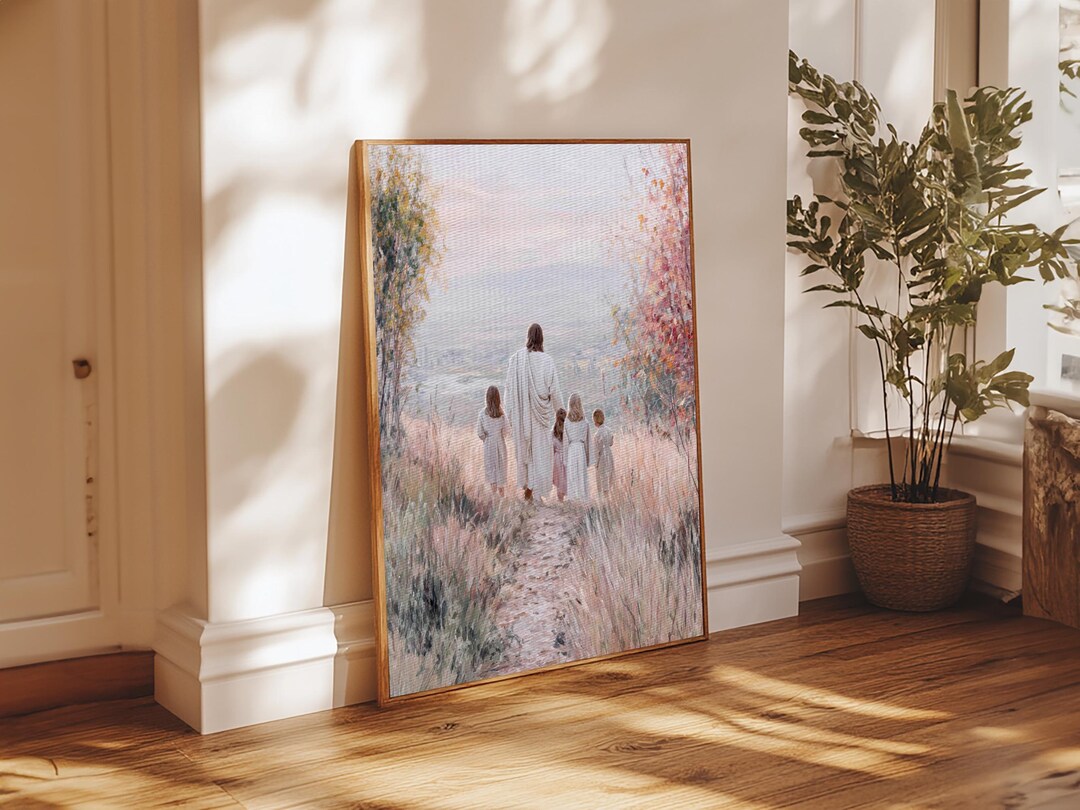 Path of Mercy - Framed Canvas Print - Christian Wall Art - Christian ...