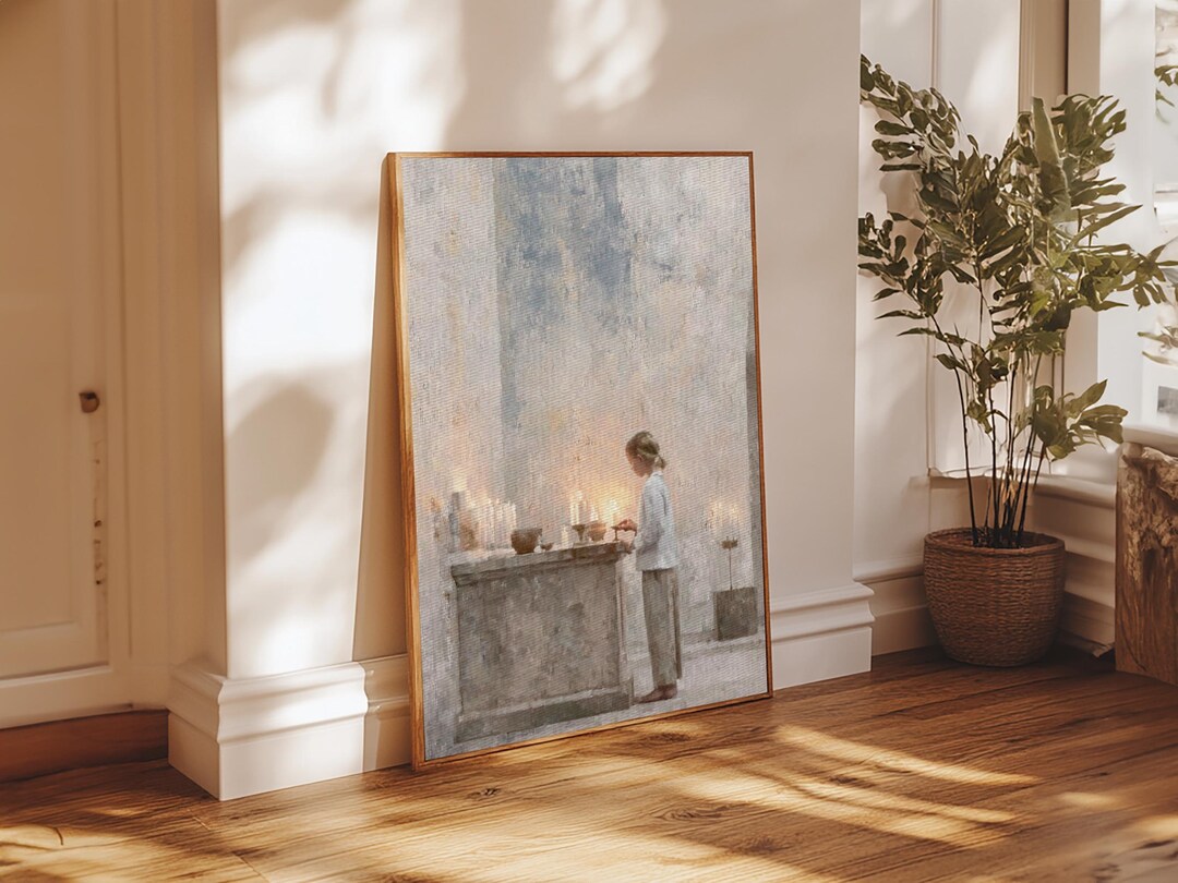 Morning Offering - Framed Canvas Print - Christian Wall Art ...