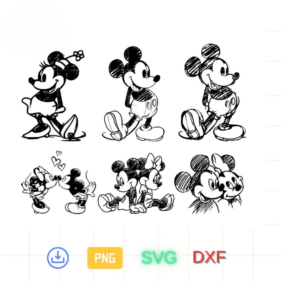 Mickey Mouse SVG, Mickey PNG, Mickey Mouse Clipart,mouse Vector SVG ...