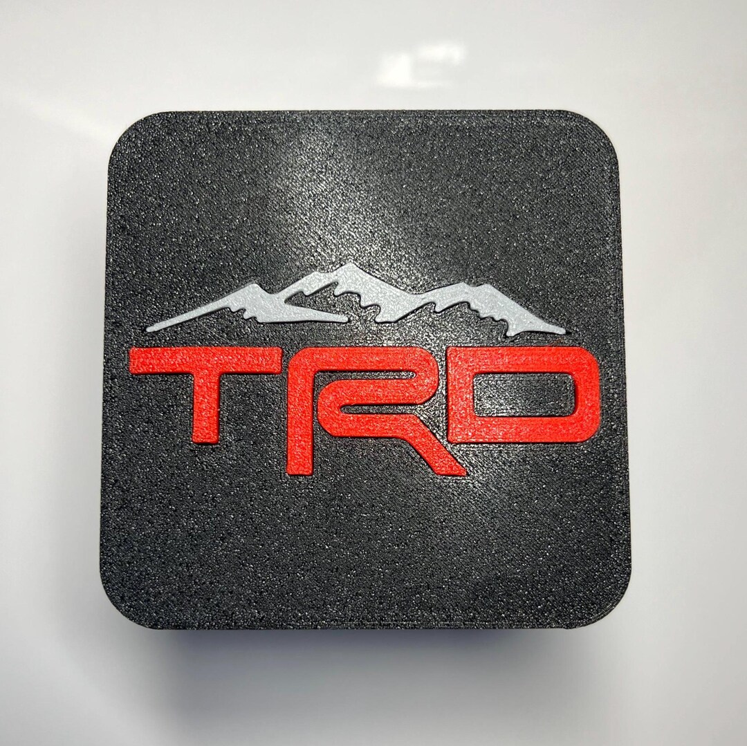 TRD Mountain 2 Inch Hitch Cover for Toyota Tacoma Tundra 4runner ...
