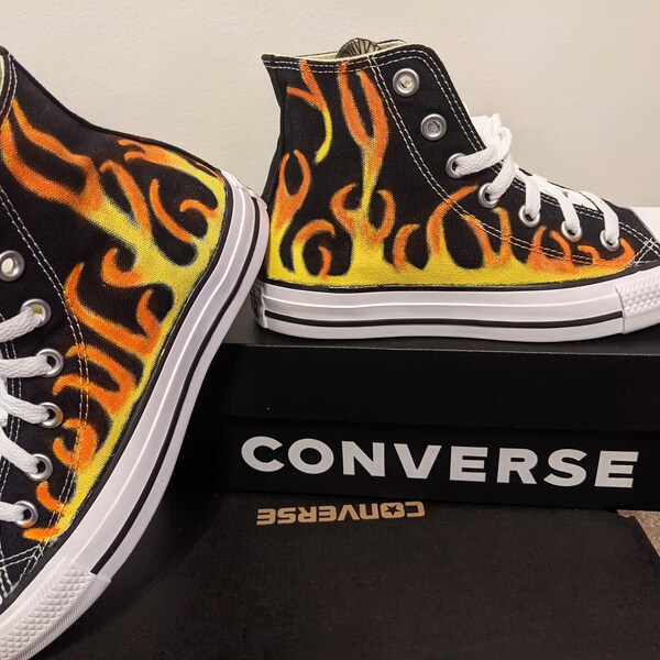 Flame Shoes - Etsy