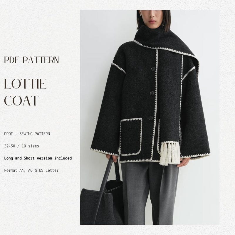 Winter Coat Pattern - Etsy