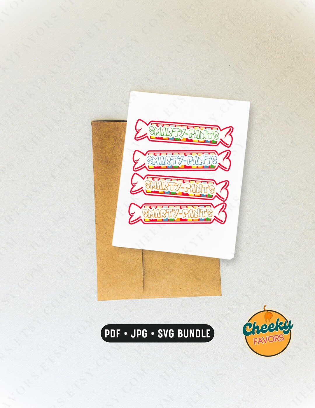 Congrats Smarty-pants SVG, Graduation Greeting Card PDF, Smarties Theme ...