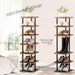 7 Tier Corner Shoe Rack | Entryway Shoe Rack | Tall Shoe Rack | Shoe ...