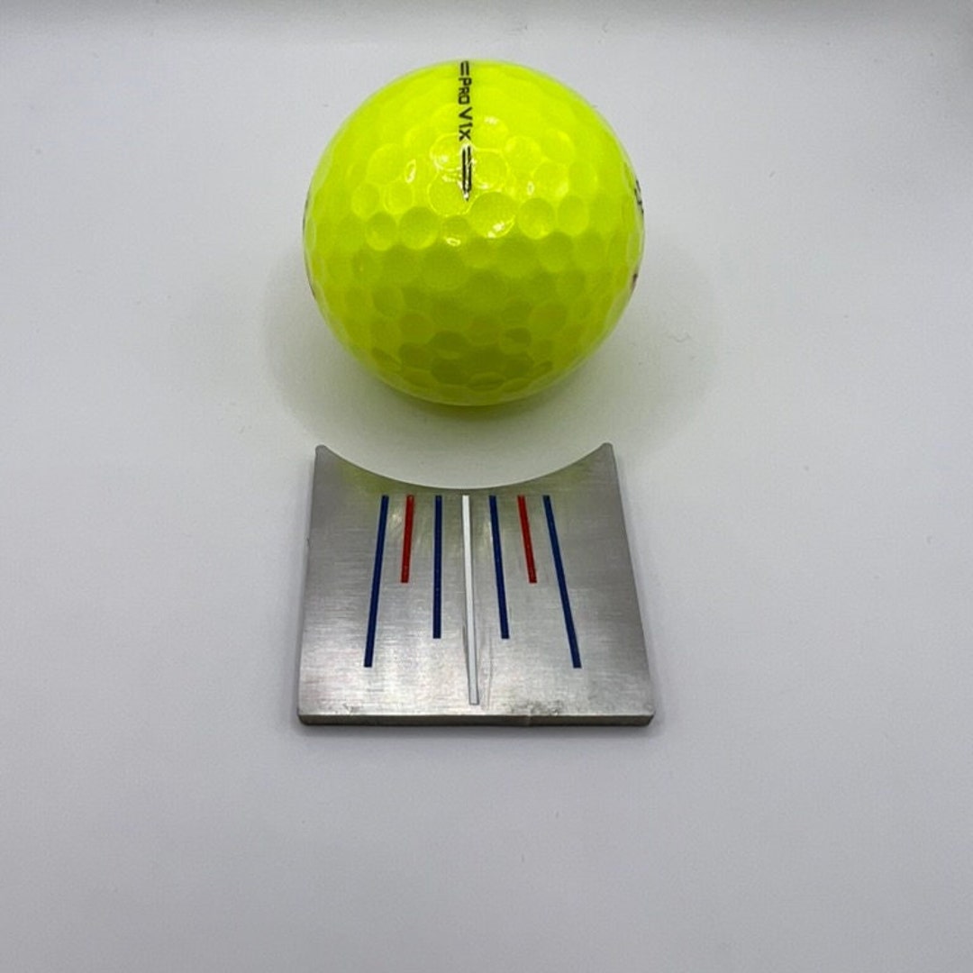 Titanium Alignment Ball Marker Handmade USA Golf Custom Ball Marker ...