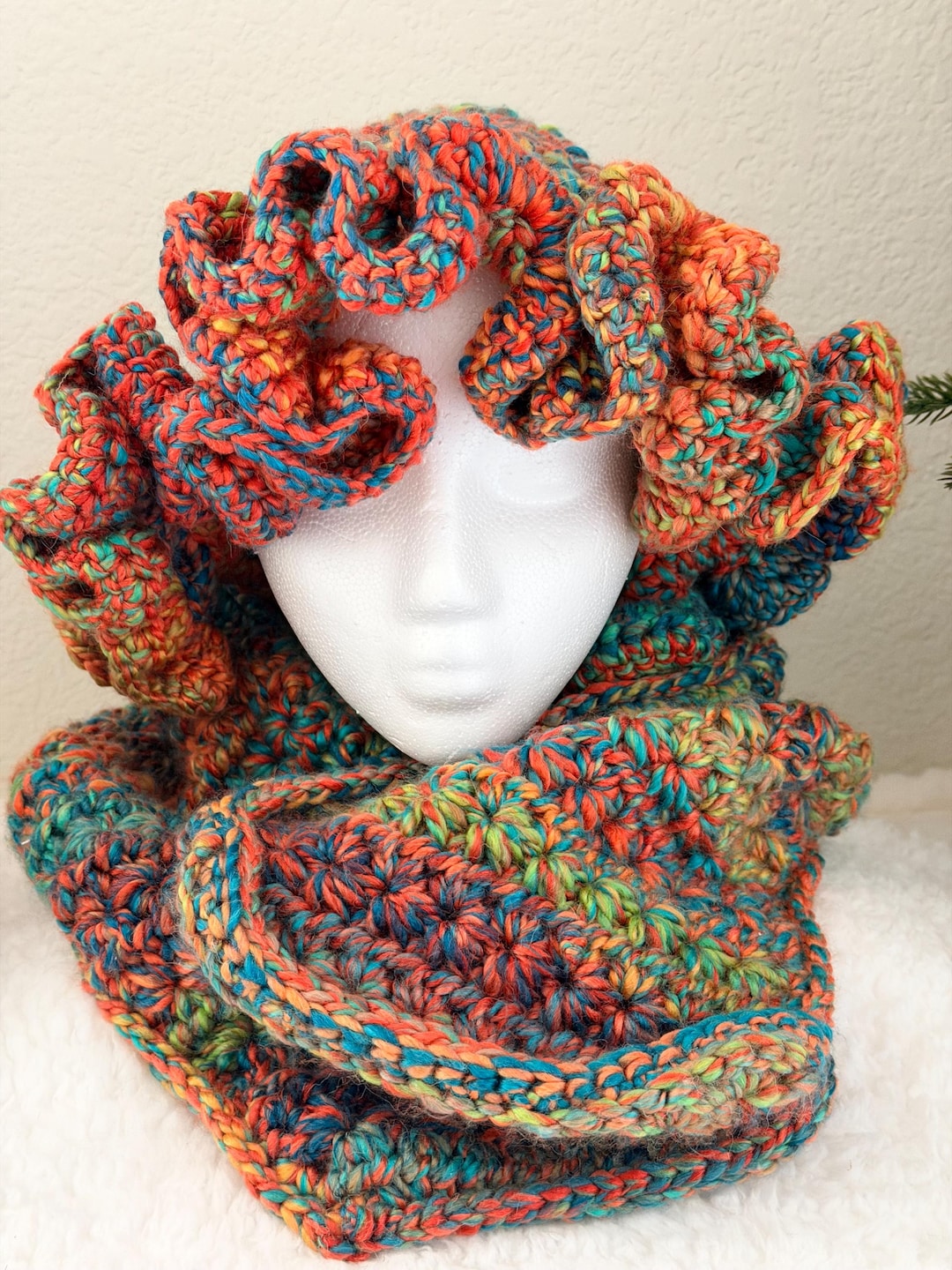 Ruffles Hat Crochet Pattern (PDF) – Beginner Friendly Ruffle Bucket Hat ...