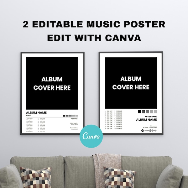 Album Cover Posters - Etsy