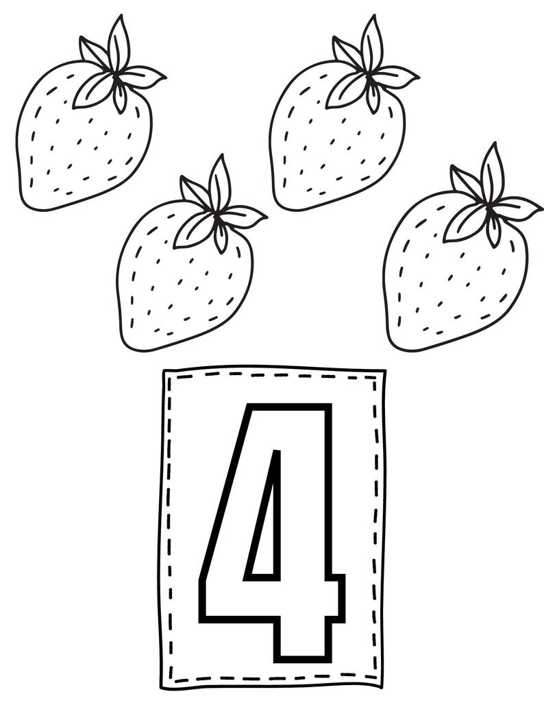 Printable Number Colouring Pages, Digital Download - Etsy UK