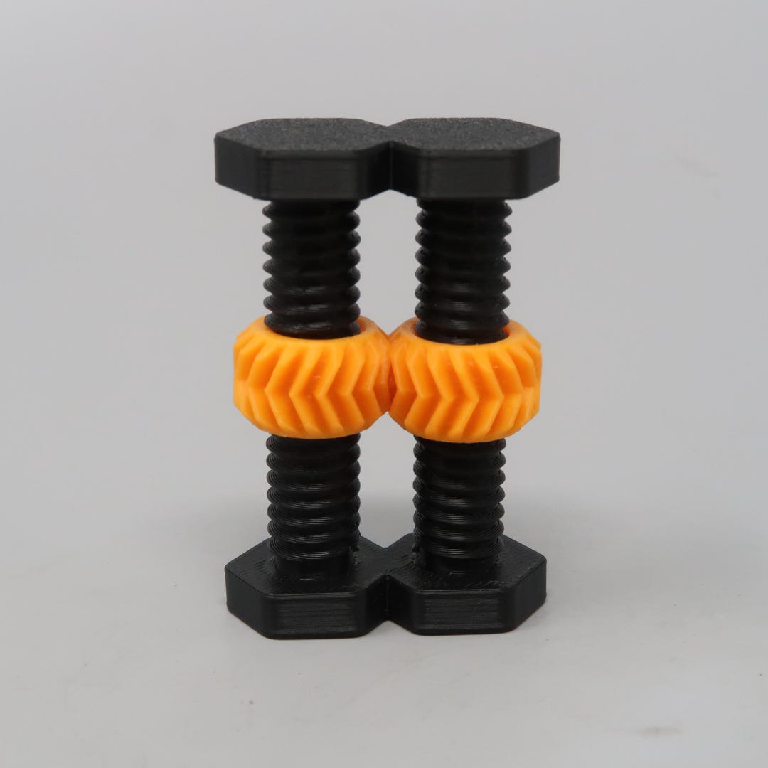 Dual Screw Fidget Toy 3D Printed - Etsy