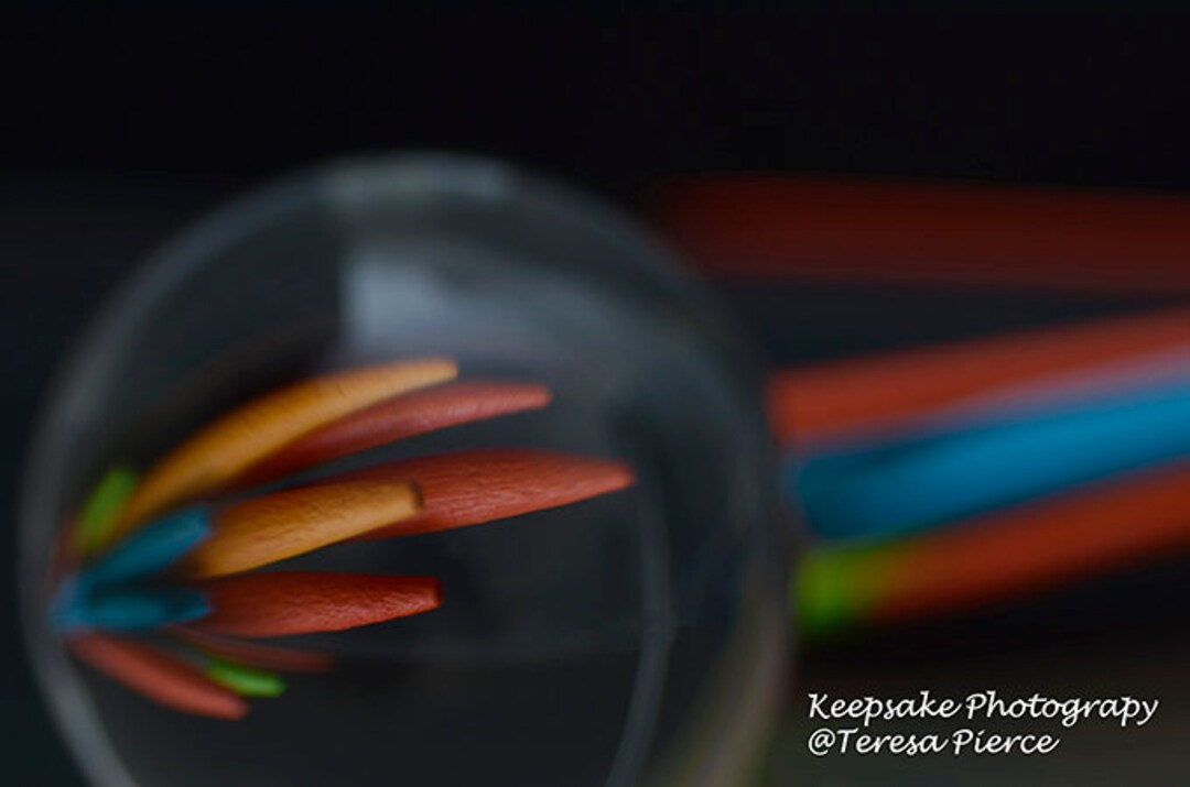 Glass Ball and Pick up Sticks - Etsy