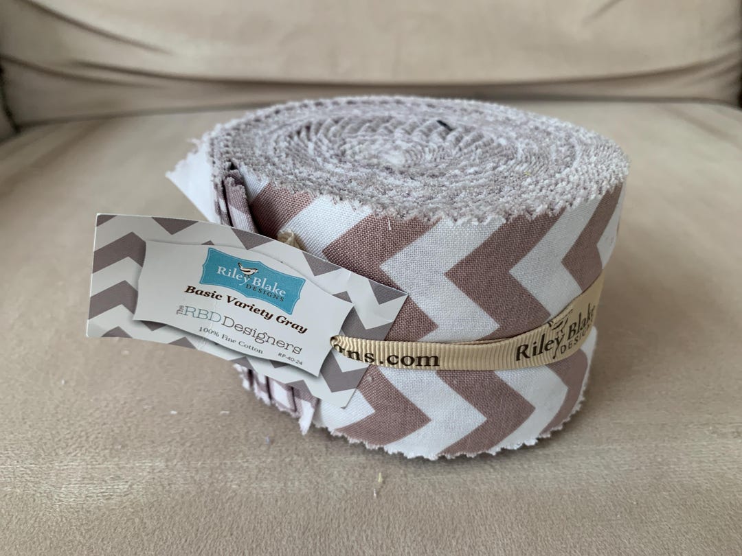 Neutrals Fabric Riley Blake Jelly Roll - Etsy