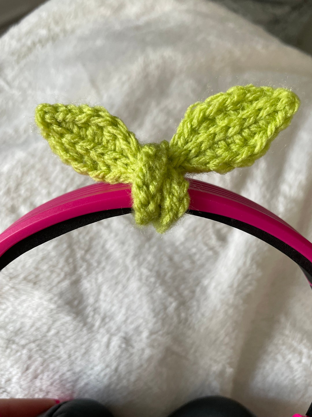 Crochet Sprout, Headphone Accessory | Maximalist, Custom, Plant Lover ...