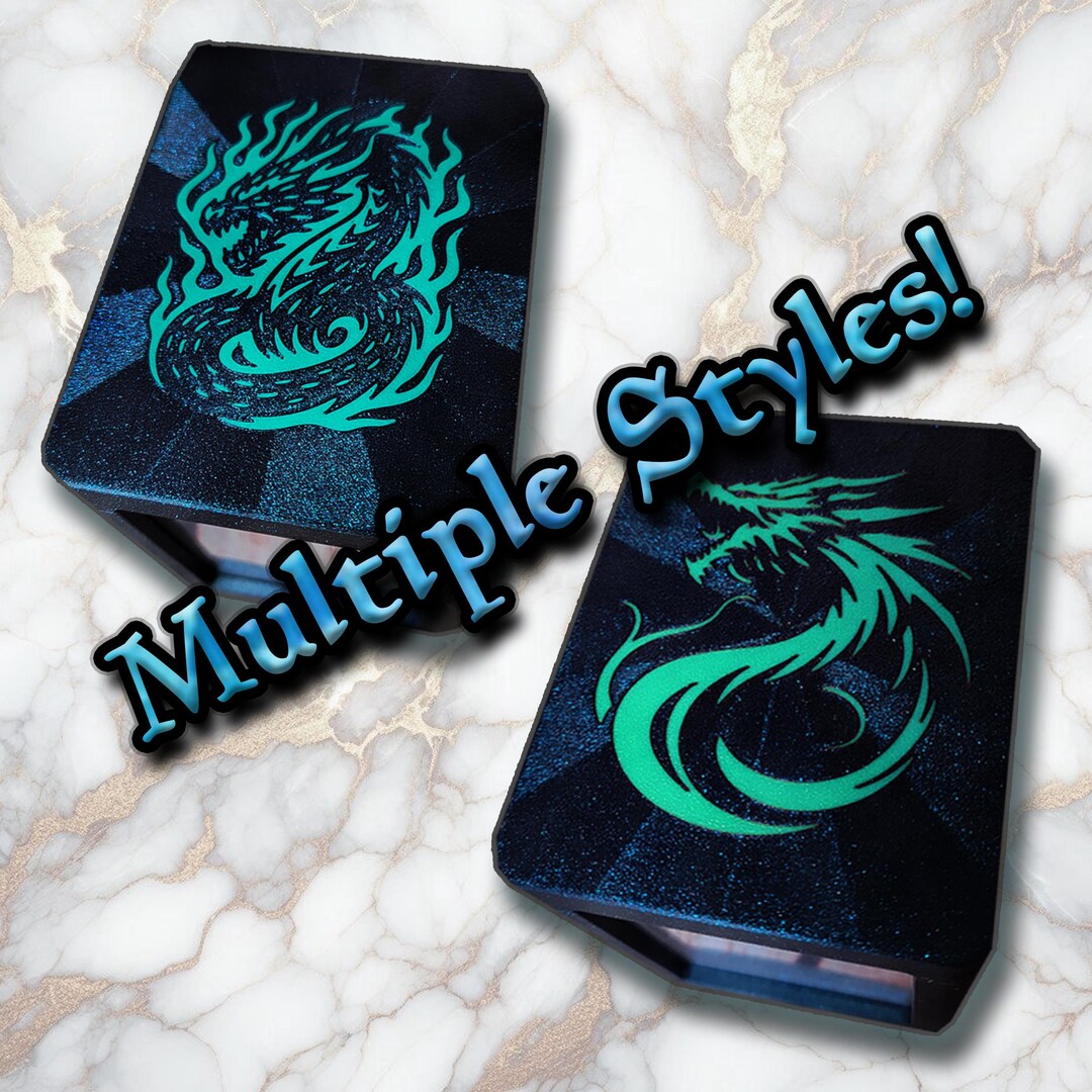 MTG Deckbox - Teval Themed Deckbox With Toploader for Magic the ...
