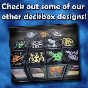 Chocobo Inspired Deckbox Commander Deckbox With Toploader for MTG ...