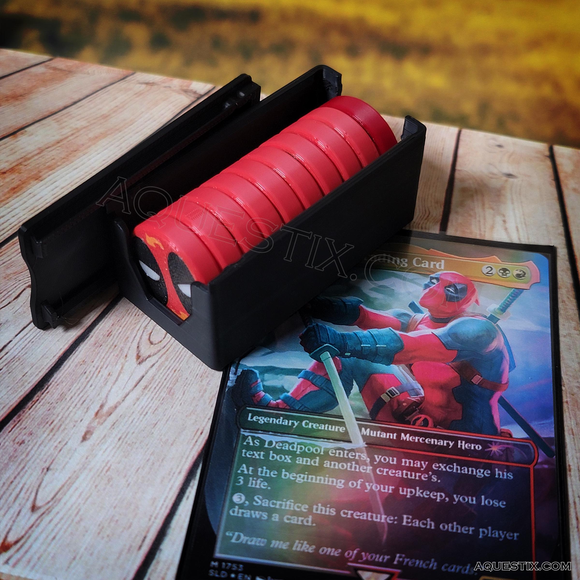 MTG Textbox Swap Markers for Deadpool Trading Card, 10x Tokens With ...
