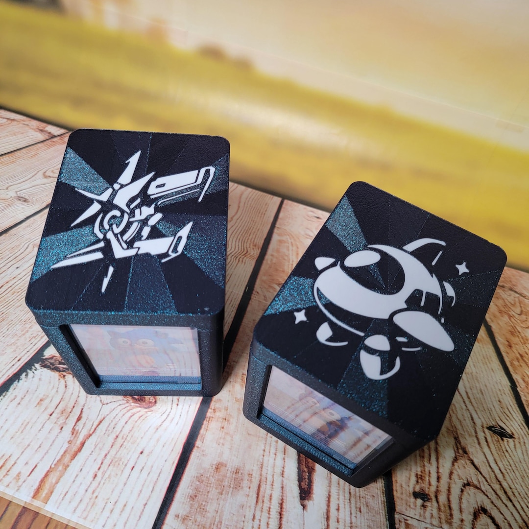 MTG Deckbox - Spaceship Themed Deckbox With Toploader for Magic the ...